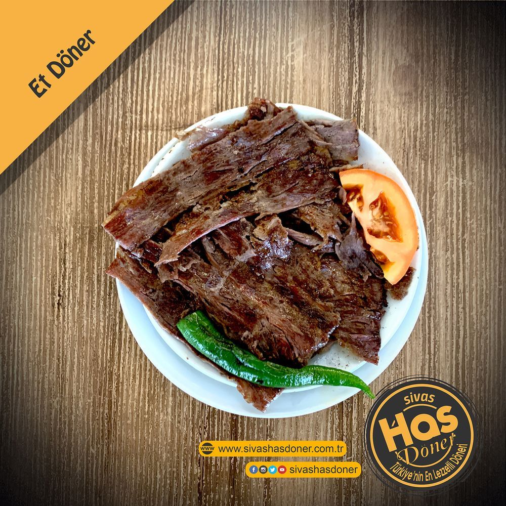 Sivas Has Döner Et Döner Dört Porsiyon - memleketkolisi.com