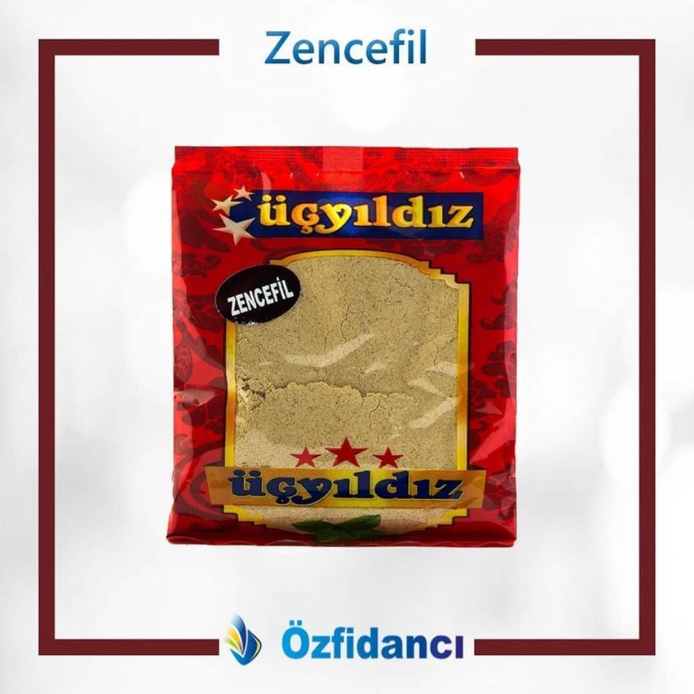 Zencefil Tozu 100 gr Özfidanci - memleketkolisi.com